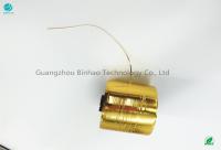 China Bobbin Shape Shiny Type Tear Stripping Tape Self Stick Paste On The Package Boxes for sale