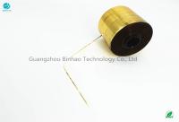 China Stripping Tensile Shiny Tear Tape Packing With Logo Customized Inner Core 30mm for sale