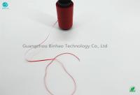 China Red Food 21 Micron Tearable Packing Tape for sale