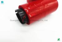 China Tear-Off Ribbon Tear Strip Tape Red Raw Materials BOPP Film Wide 1.6-2.0mm for sale