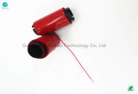China Red One Side Glue 30Mic Tear Strip Tape for sale