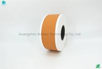 China Yellow King Size 64mm Wide Cork Tipping Paper for sale