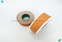 China Yellow King Size 64mm Wide Cork Tipping Paper for sale