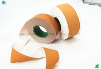 China Yellow King Size 64mm Wide Cork Tipping Paper for sale