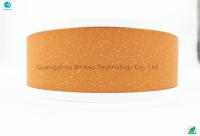 China 3000m Yellow Cork Cigarette Paper Tipping  Filter Wrapping for sale