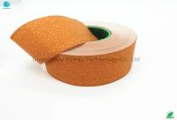 China Yellow Colour Cork Tipping Paper 34 Gsm Weight Cigarette Paper for sale