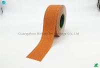 China Close To Lip Food Grade Level A+Paper Yellow Cork Tipping Paper Cigarette for sale