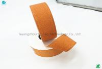 China Bobbin Length 2400-3000M Cork Tipping Paper Yellow for sale