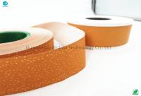 China Lip Release Till Porosity Spread 34gsm Cork Tipping Paper for sale