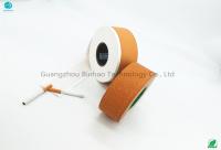 China Elastic Yellow White Side 64mm Cork Tipping Paper for sale