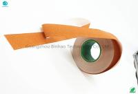 China Yellow Cigarette 34gsm Rolling Cork Tipping Paper for sale