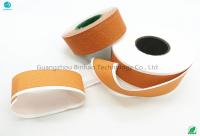 China Yellow Cigarette 34gsm Rolling Cork Tipping Paper for sale