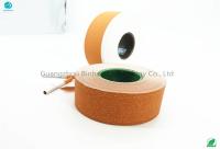 China Yellow Cigarette 34gsm Rolling Cork Tipping Paper for sale