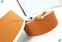 China Proof Water Cigarette 34gsm Cork Wrapping Paper for sale