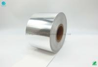 China Laser Logo 32gsm 1800m Cigarette Package Silver Aluminum Foil Paper for sale