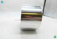 China Food Grade 70gsm 76mm Aluminum Foil Paper For Cigarette Boxes Pack for sale