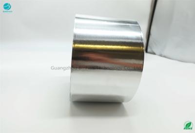 China Food Grade 70gsm 76mm Aluminum Foil Paper For Cigarette Boxes Pack for sale