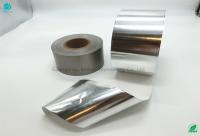 China Food Grade 70gsm 76mm Aluminum Foil Paper For Cigarette Boxes Pack for sale
