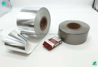 China Food Grade 70gsm 76mm Aluminum Foil Paper For Cigarette Boxes Pack for sale