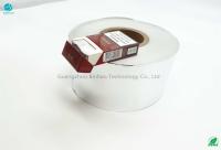 China 12 micron 114mm Pack Cigarette Aluminium Foil Paper for sale