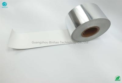 China Hot Stamping Silver Cigarette Pack 114mm Aluminium Foil Paper for sale