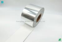 China Hot Stamping Silver Cigarette Pack 114mm Aluminium Foil Paper for sale