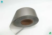 China Hot Stamping Silver Cigarette Pack 114mm Aluminium Foil Paper for sale