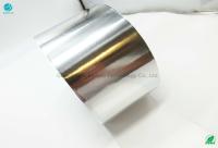 China Hot Stamping Silver Cigarette Pack 114mm Aluminium Foil Paper for sale
