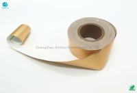 China 1000m Gold Alloy 8011 Cigarette Aluminium Foil Packed Paper for sale