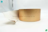 China 1000m Gold Alloy 8011 Cigarette Aluminium Foil Packed Paper for sale