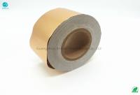China Food Grade 55Gsm Tobacco 1500mm Aluminium Foil Gold Paper for sale