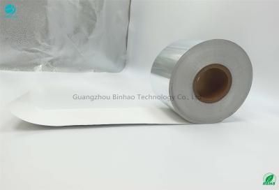 China Rub Smooth 0.12mm 1% Min Aluminium Tobacco Foil Paper for sale