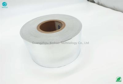 China Silver Color Moisture Proof 6um 95% Cigarette Aluminium Foil Paper for sale