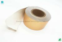 China Hot Stamping Joint 1  Tobacco 55gsm Gold Aluminium Foil Paper for sale