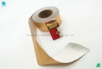 China Waterproof 76mm Laminated 85% Glue Smoke Aluminium Foil Paper for sale
