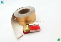 China Waterproof 76mm Laminated 85% Glue Smoke Aluminium Foil Paper for sale