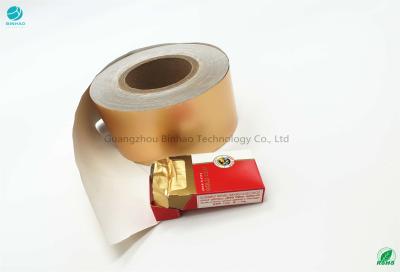 China Waterproof 76mm Laminated 85% Glue Smoke Aluminium Foil Paper for sale