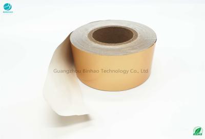 China 55gsm 114mm Cigarette Aluminium Foil Paper Embossed Logo for sale