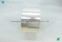 China Waterproof Clear Cellophane 0.25 120mm BOPP Film For Tobacco for sale