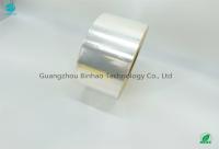 China Waterproof Clear Cellophane 0.25 120mm BOPP Film For Tobacco for sale
