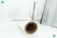 China Tobacco Transparent PVC Film 21 Micron Rolls for sale