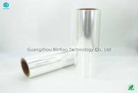 China Tobacco Transparent PVC Film 21 Micron Rolls for sale