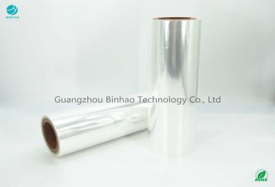 China Tobacco Transparent PVC Film 21 Micron Rolls for sale