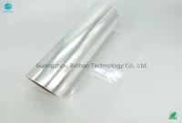 China Tobacco Transparent PVC Film 21 Micron Rolls for sale