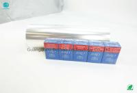 China Clear Heating Loss ≤6.0 PVC Package Film For Tobacco Naked Pack for sale