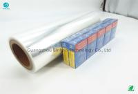 China Angle Tearing Strength ≥40 PVC Packaging Film Cigarette for sale