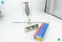 China Angle Tearing Strength ≥40 PVC Packaging Film Cigarette for sale