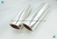 China 50 Micron Clear PVC Packaging Film For Tobacco for sale