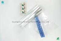 China Tobacco Film 28 Micron PVC Packaging Film Heat 55% No Occluded Air Lay Fla for sale