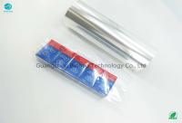 China Tobacco Film 28 Micron PVC Packaging Film Heat 55% No Occluded Air Lay Fla for sale